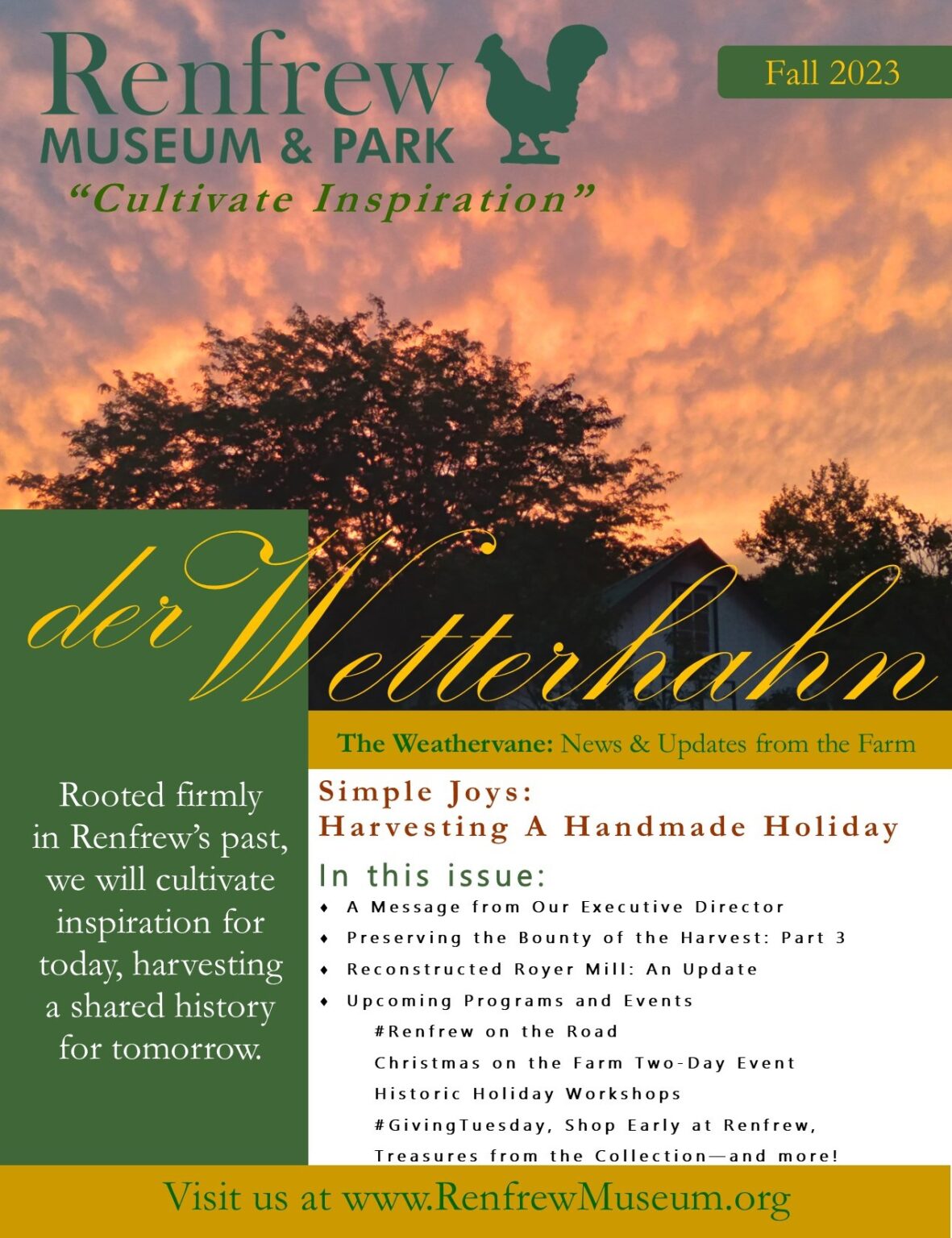 Renfrew Museum and Park – Cultivate Inspiration