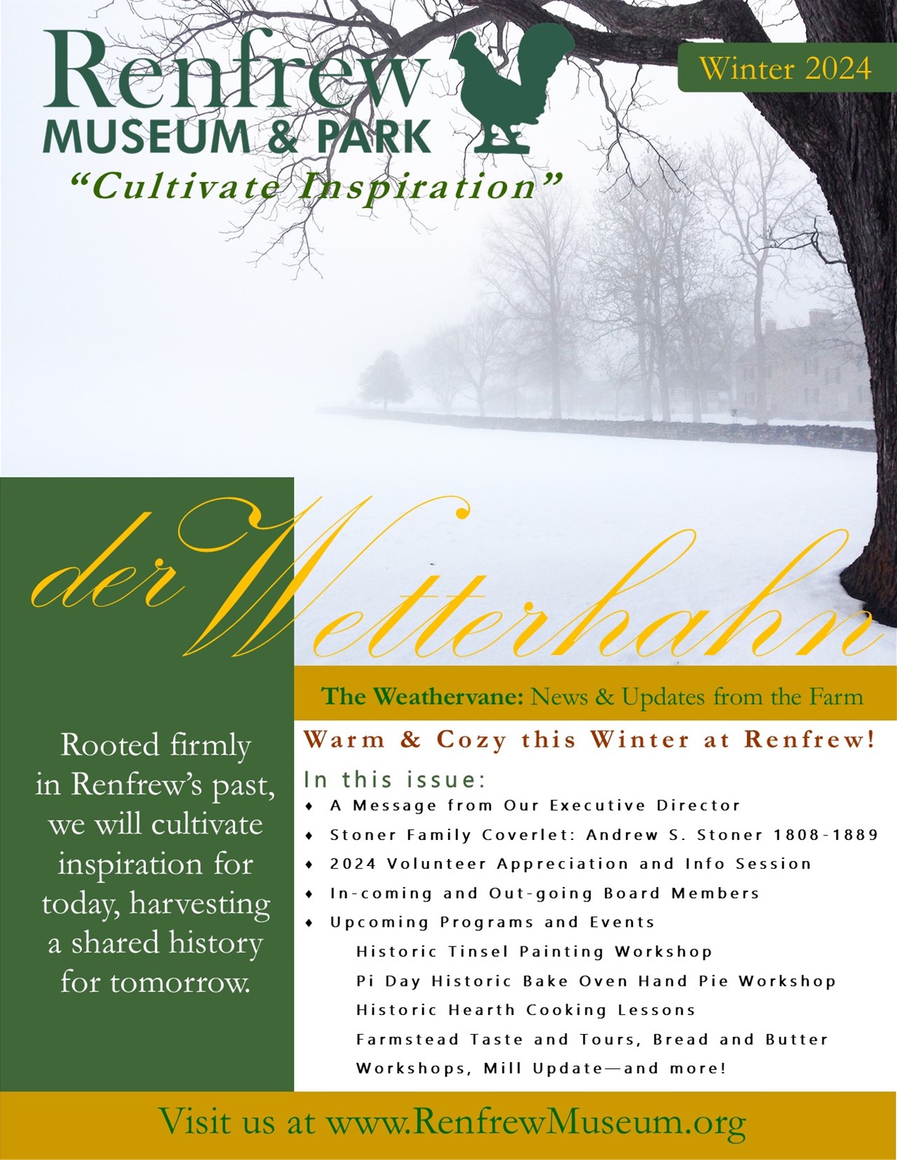 Newsletter – Renfrew Museum and Park
